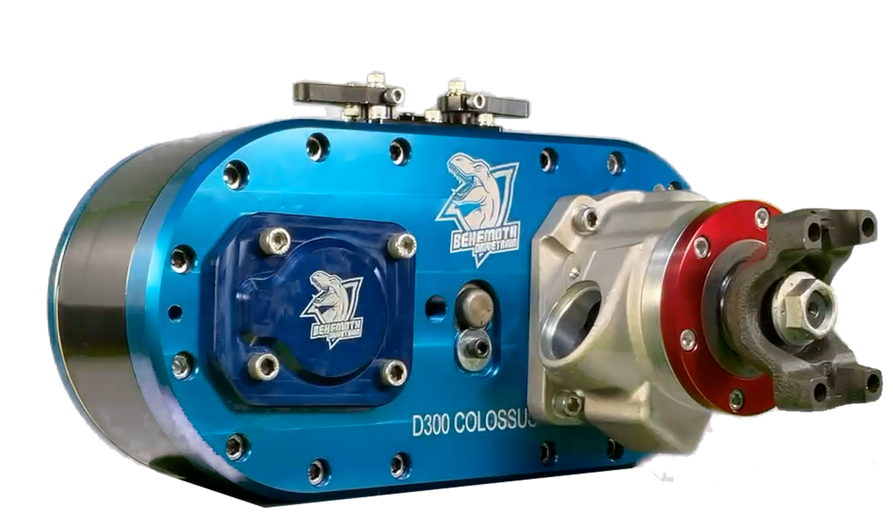 Fully Assembled: 4:1 Lomax Geared Dana 300 Colossus – Behemoth Drivetrain
